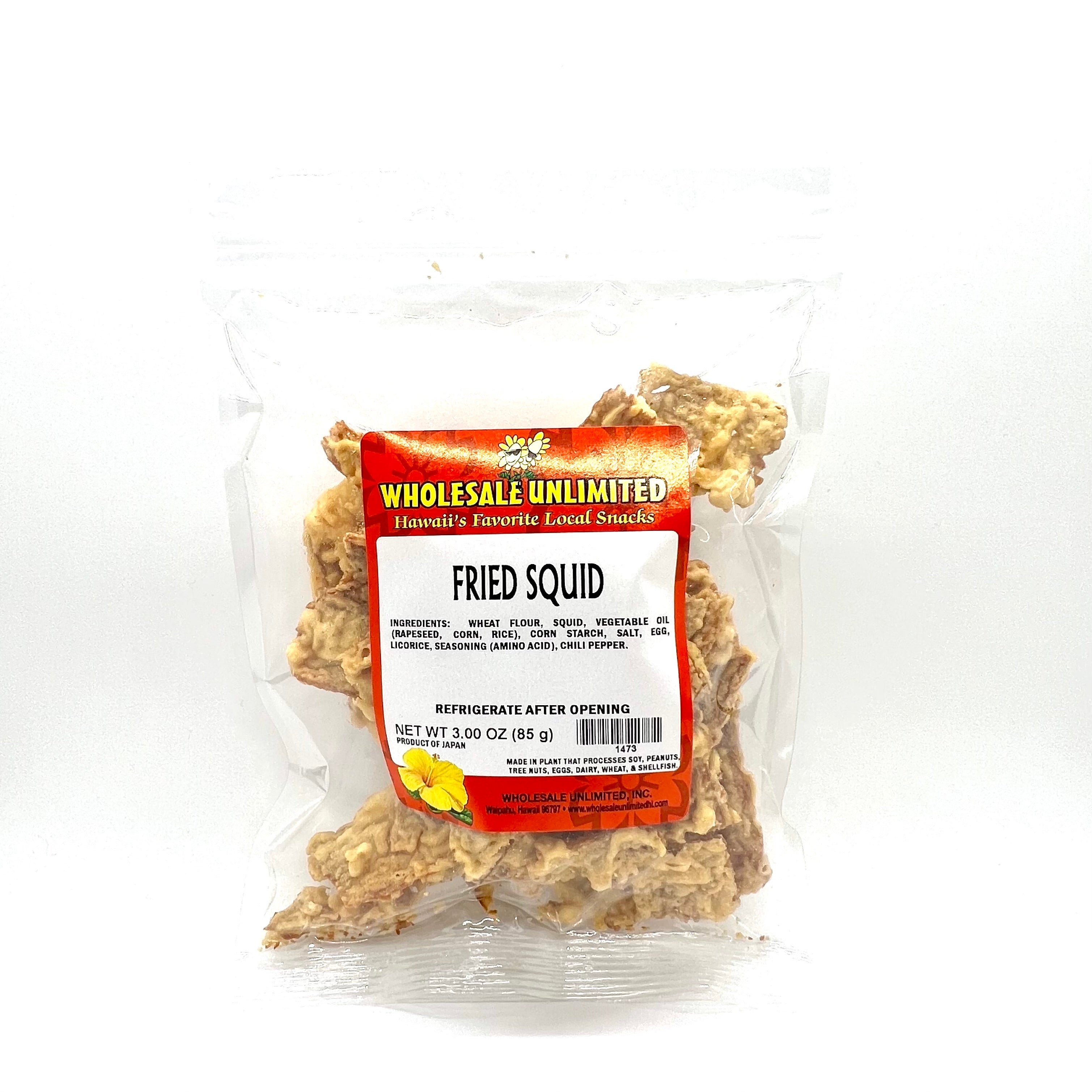 Fried Squid | Wholesale Unlimited Inc.